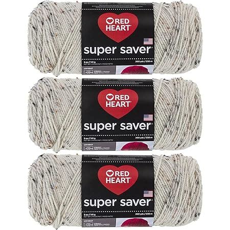 Red Heart Super Saver Yarn Aran Fleck