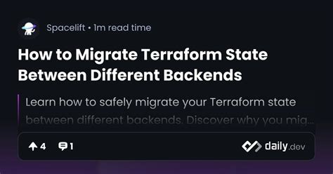 how to migrate terraform state between different backends r terraform
