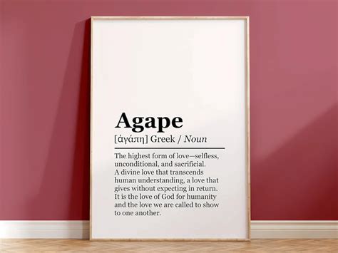 Greek Word Definition Wall Art Hebrew Word Meaning Print Shalom Print