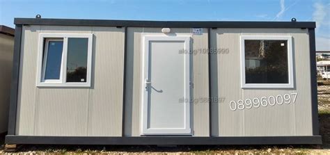 Контейнери Фургони за живеене Офис Магазин Склад 240х600 Готови конструкции Нови пазар