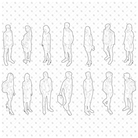 Axonometric Cad People Toffu Co