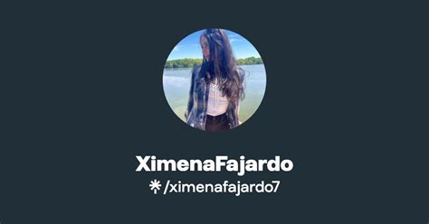 Ximenafajardo Official Tiktok Facebook Linktree