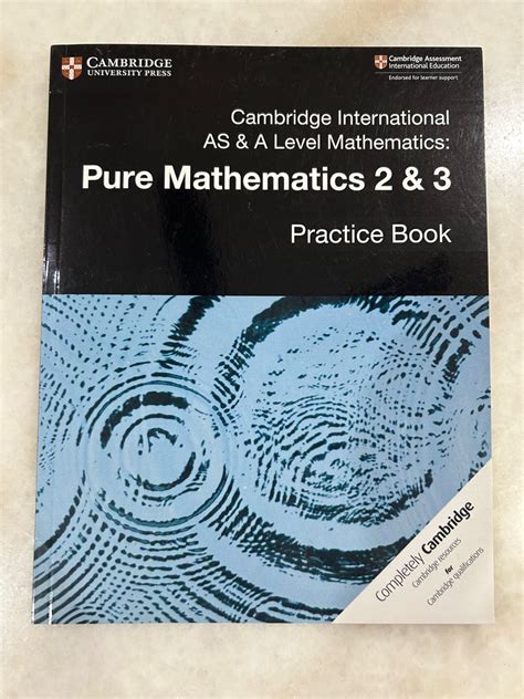 Cie A Level Pure Mathematics 2and3 Practice Book Hobbies And Toys Books