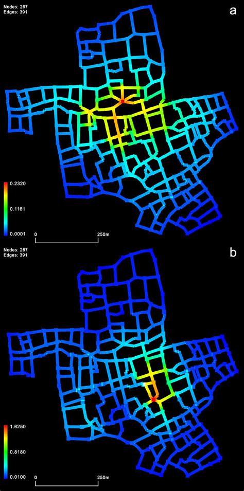 Eigenvector Centrality And Algorithm 1 Applied Over The Selected Area