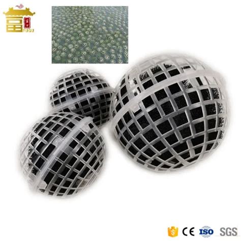 Spherical Polyurethane Sponge Packing Aeration Tank Suspended Ball
