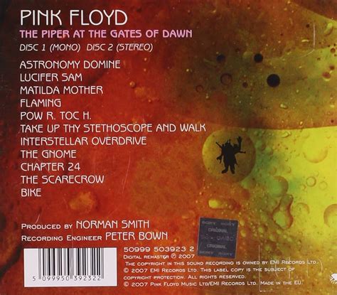Pink Floyd The Piper At The Gates Of Dawn 40th Anniversary Edition