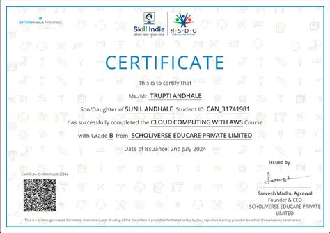 Trupti Andhale On Linkedin Cloudcomputing Aws Certification