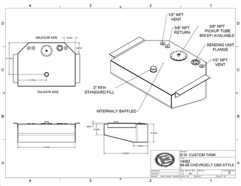 88 98 Obs Efi Tank W Aeromotive In Tank 340 Pump Boyd Welding Llc