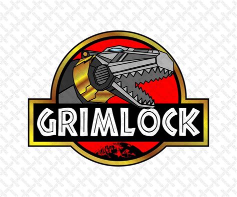 Grimlock Jurassic Park Ai Svg Eps Pdf Png Etsy
