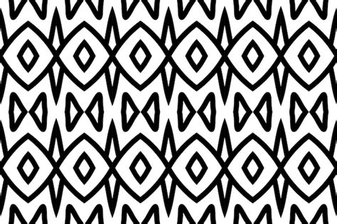 Premium Vector Ornament Seamless Pattern Geometric Background Textile Print Web Design