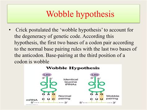 Genetic Code Ppt PPTX