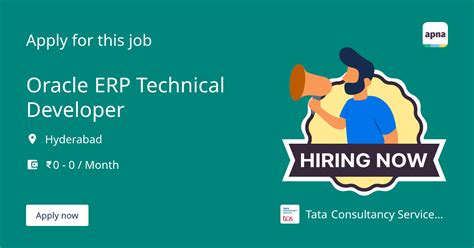 Oracle Erp Technical Developer In Tata Consultancy Services Tcs