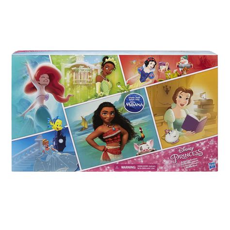 Disney Princess Royal Collection 12 Fashion Dolls Ariel Aurora Belle Cinderella Jasmine