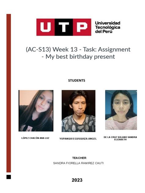Ac S13 Week 13 Task Assignment My Best Birthday Present Pdf Ac S13 Week 13 Task Assignment My Best Birthday Present Pdf