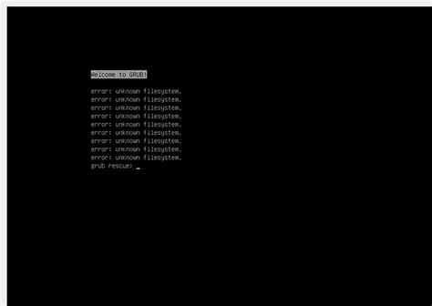 Problem Report Solved Tns Installation Woes Unknown Filesystem Truenas General Truenas