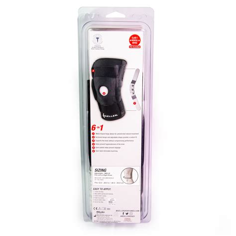 Mueller Hinged Wraparound Knee Brace Whiteley Medical Supplies