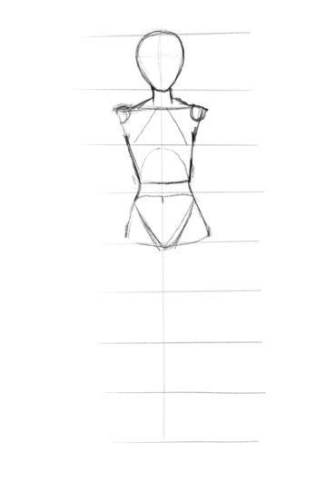 How To Draw A Body Male Female Step By Step Guide