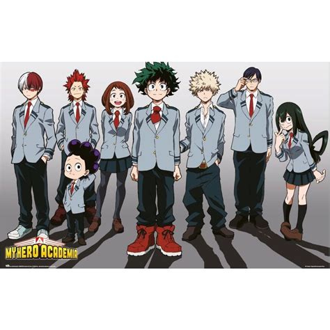 My Hero Academia Uniform Poster Video Game Heaven