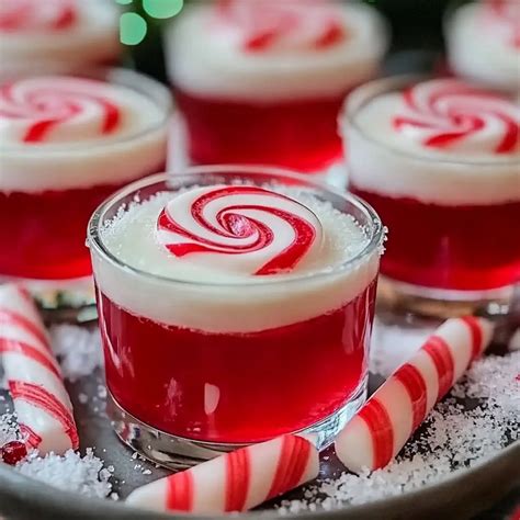 Delicious Candy Cane Jello Shots For Festive Cheer Easy