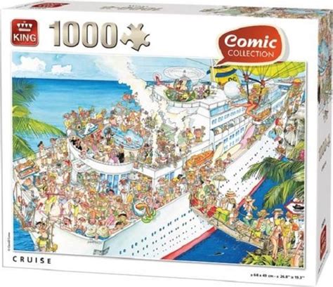 King Comic Collection The Cruise Puzzel 1000 Stukjes Bol