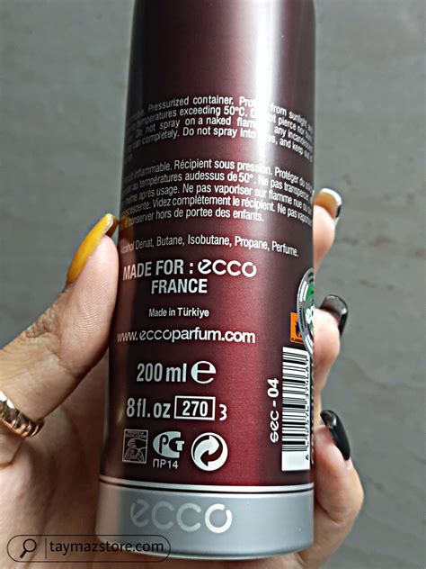 اسپری بدن زنانه اکو Ecco رایحه ایفوریا 200میل تایماز استور