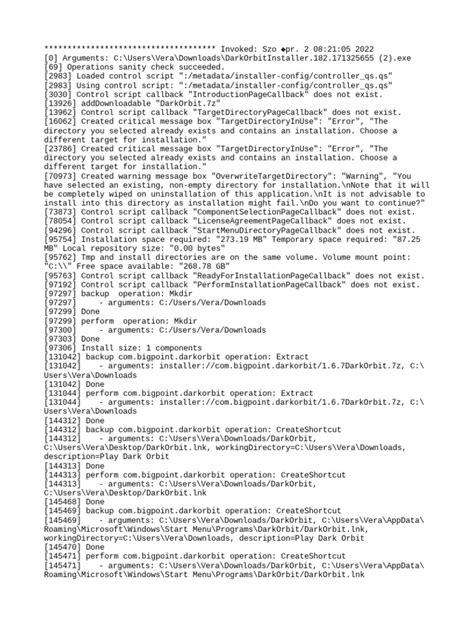 Installation Log Pdf Microsoft Windows Software Development
