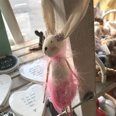 Cute Ballerina Rabbit In Pink And White