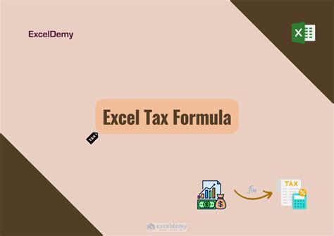 Excel Tax Formula Exceldemy