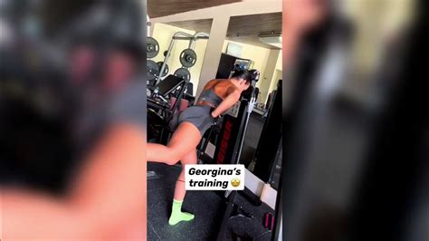 Georginas Workout جورجينا زوجة كريستيانو رونالدو كاتتريني Youtube