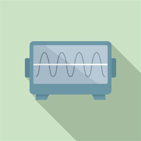 Wave Oscillator Icon Flat Style 14528645 Vector Art At Vecteezy