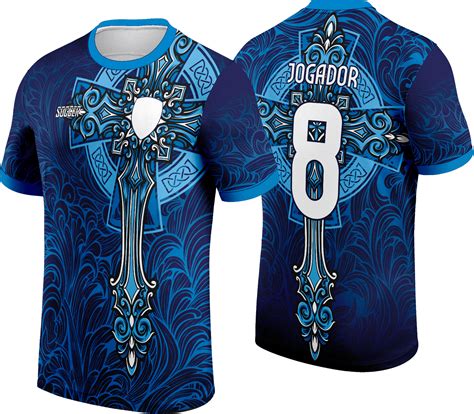 Arte Vetor Camisa Interclasse Crucifixo 315