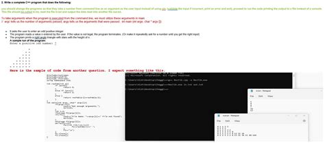 Solved Write A Complete C Program That Does The Chegg