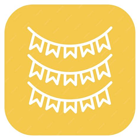 Premium Vector Bunting Vector Illustration