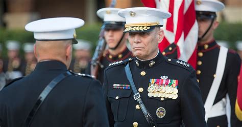Marine Gen John Paxton Assistant Commandant Retires After 42 Years In Uniform