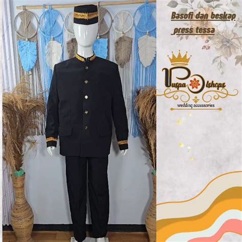 Basofi Bapak Basofi Press Tessa Basofi Premium Beskap Jawa Pria Beskap Sikep Beskap Hewes Beskap