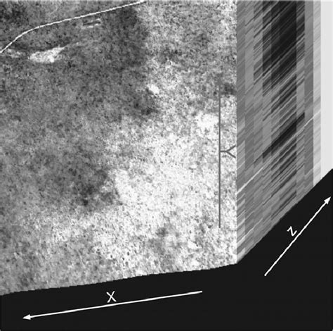 An Imaging Spectroscopy Data Cube The Vertical Slices In The Xy Axes