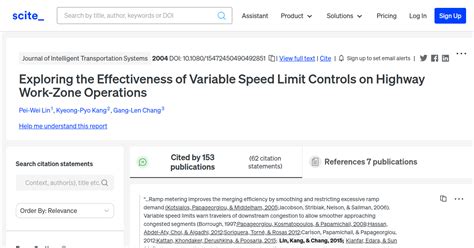 Exploring The Effectiveness Of Variable Speed Limit Controls On Highway