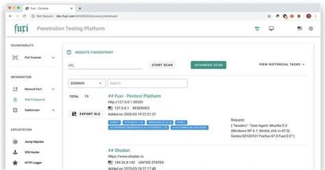 fuxi：一款功能强大的跨平台渗透测试工具 fuxi渗透测试 csdn博客