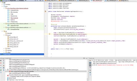 Java Android Class Missing In Android Project Stack Overflow
