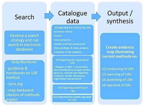 Framework On The Methodological Plan From Search To Data Synthesis Download Scientific