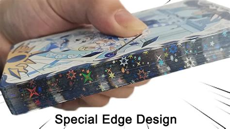 Oem Custom Holographic Playing Card Game Custom Print Anime Trading