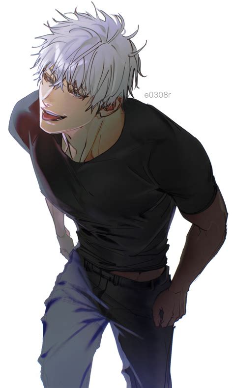 Gojou Satoru Jujutsu Kaisen Drawn By E0308r Danbooru