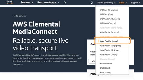 Aws Elemental Mediaconnect Amazon Web Services 한국 블로그