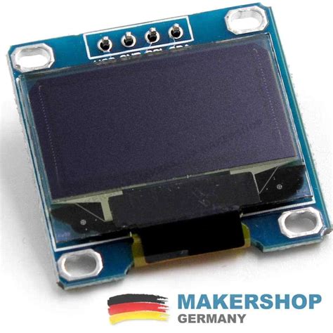 096 Zoll Arduino Oled Display Ssd1306 Weiss 128x64 I2ciic Modul Raspberry P Eur 465