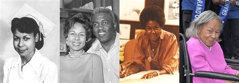 Rachel Robinson The Jackie Robinson Museum