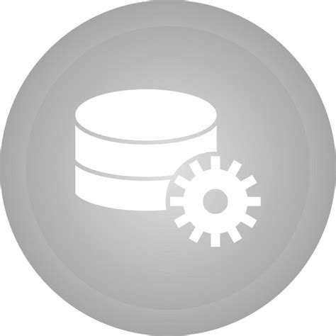 Database Setting Vector Icon 22668467 Vector Art At Vecteezy