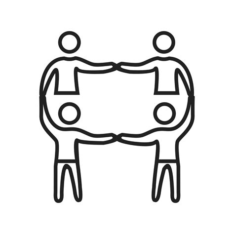Teamwork Clipart Black And White