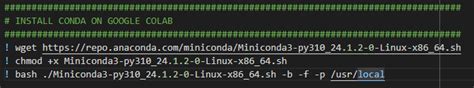 How To Install And Run Conda On Google Colab DEV Community