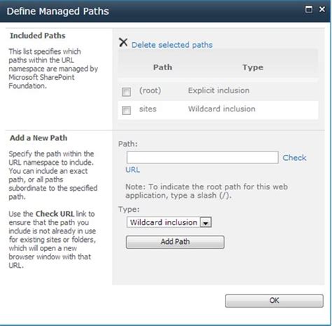 Create Site Collection With New Managed Path And Content Database