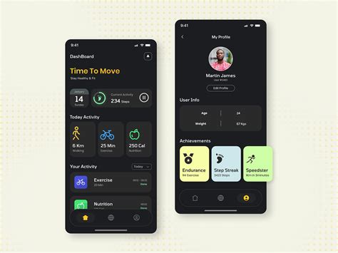 Fitness App User Profile Design By Comfort Khonje On Dribbble